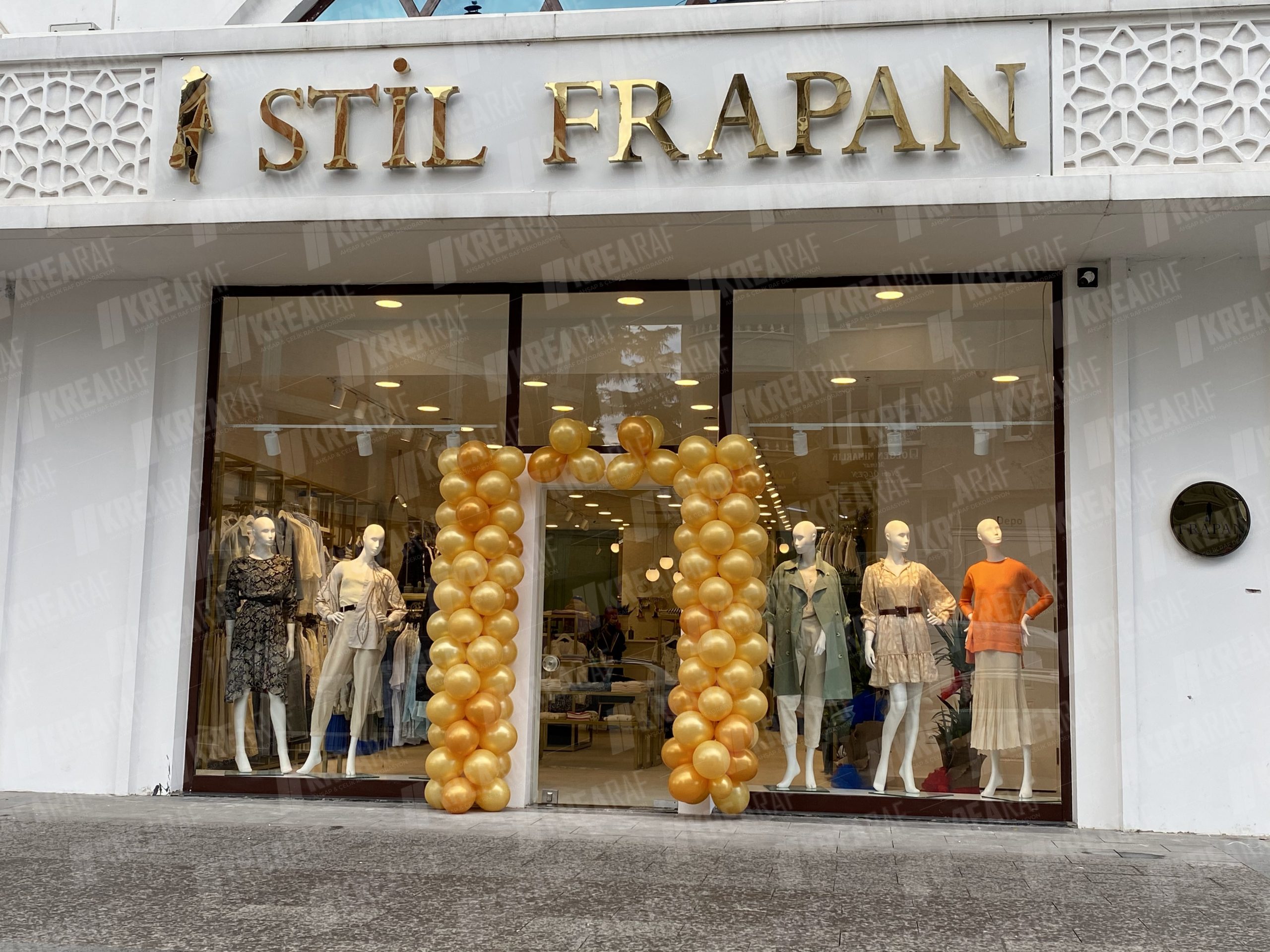 Stil frapan - Krea Raf Sistemleri - Resmi Site