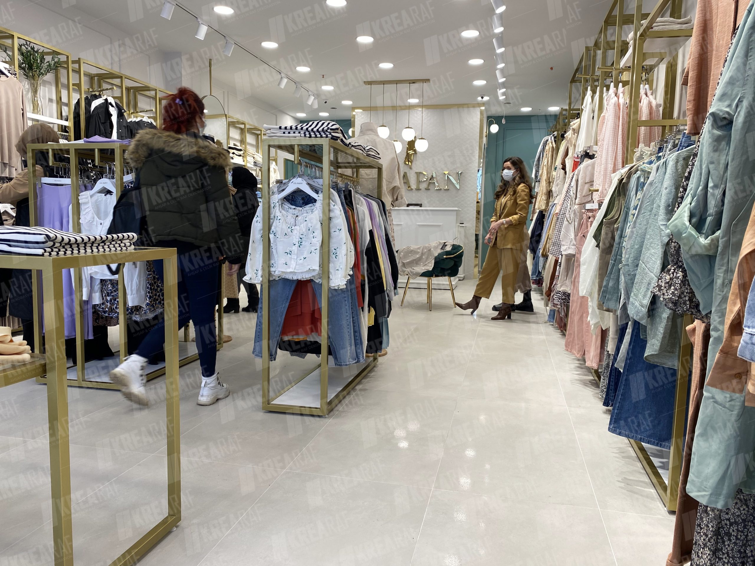 Stil frapan - Krea Raf Sistemleri - Resmi Site